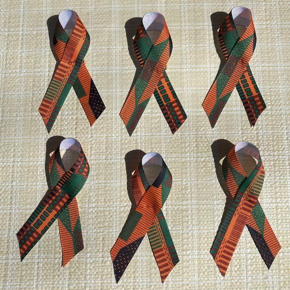 Other | Polpular Sets Of Kente Style Awareness Ribbons | Poshmark